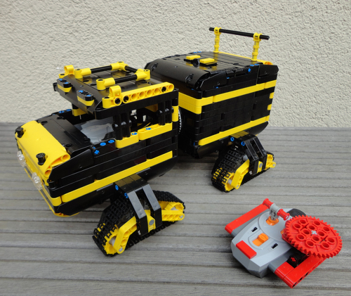 [MOC] TE022 CRAWLERBEE Expedition Tracked Vehicle - LEGO Technic ...